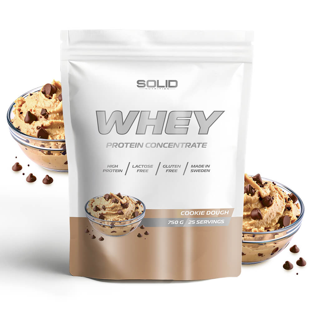 Köp SOLID Nutrition Whey, 750 g hos | Tillskottsbolaget.se