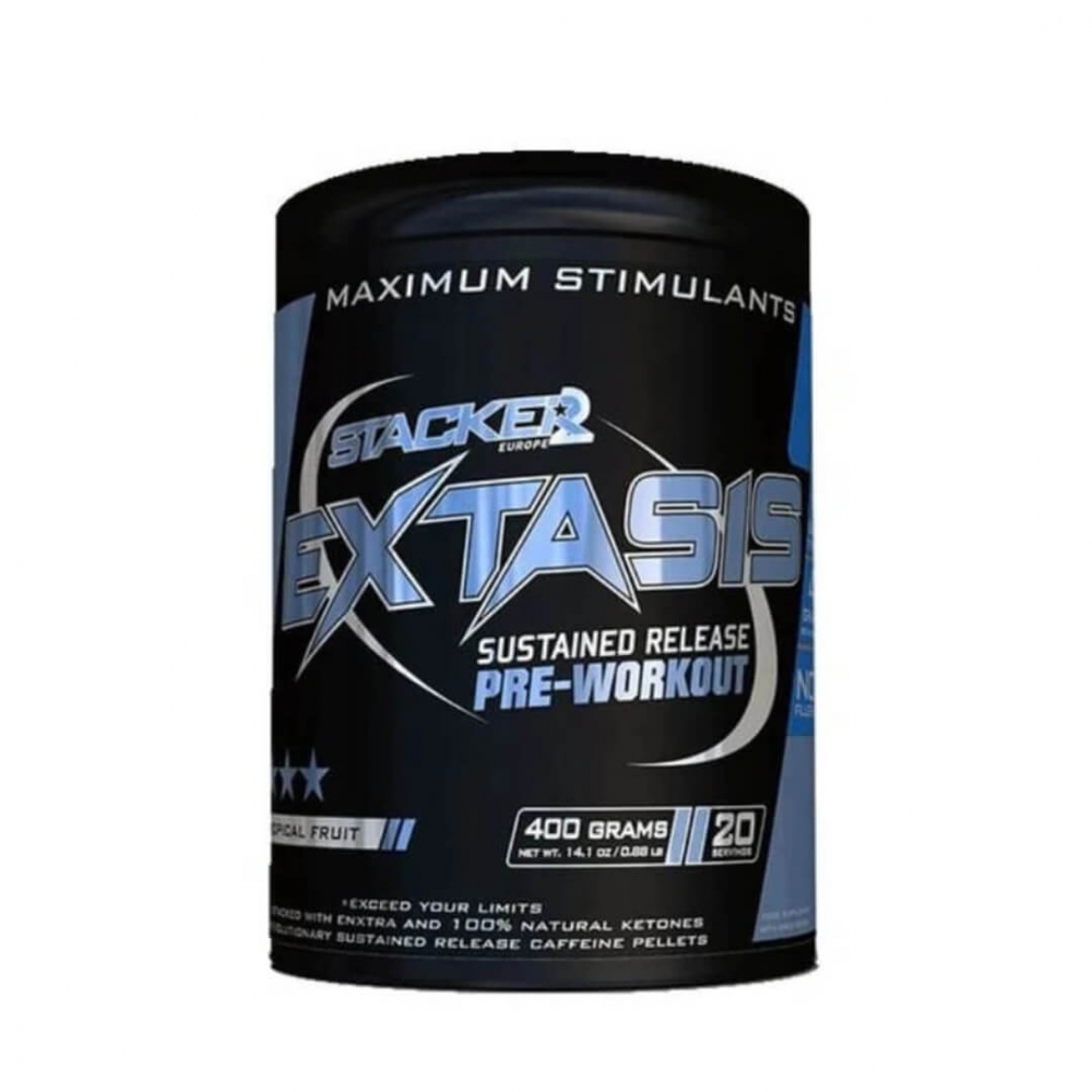 Köp Stacker2 Extasis Pre Workout, 20 serv. (Tropical Fruit) hos