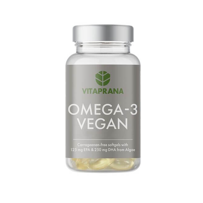Köp Vitaprana Omega-3 Vegan, 60 caps hos | Tillskottsbolaget.se