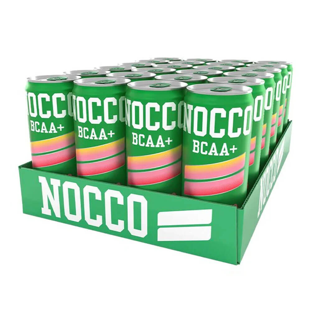 Köp 24 x NOCCO BCAA+, 330 ml (Peachango - Koffeinfri) hos ...
