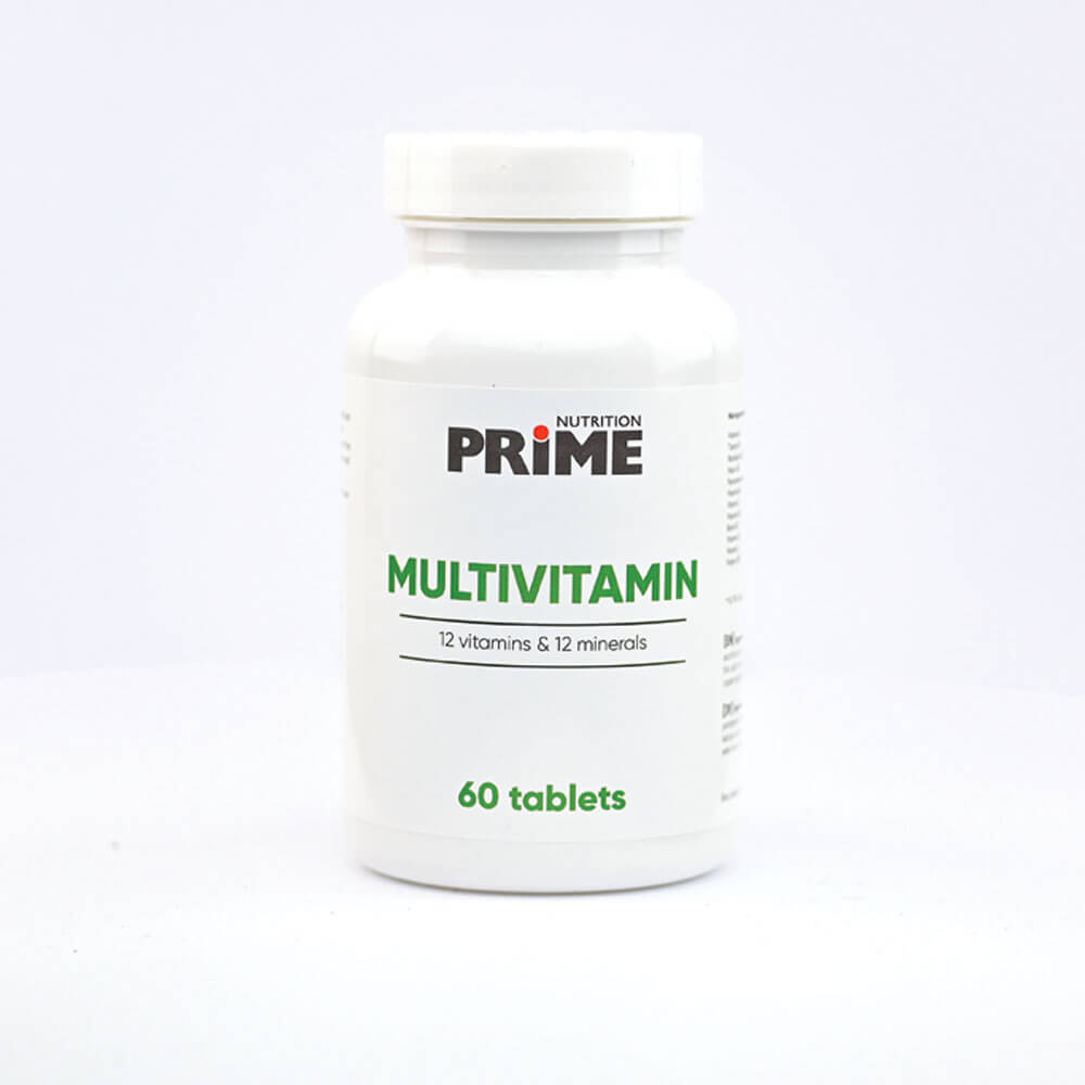 Köp Prime Nutrition Multivitamin, 60 tabs hos | Tillskottsbolaget.se