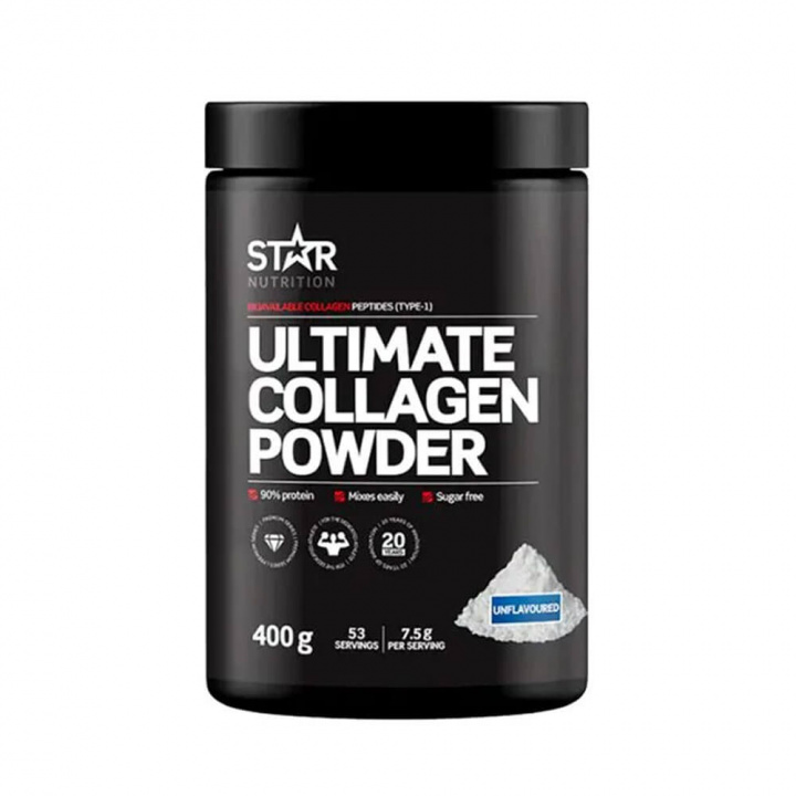 Köp Star Nutrition Ultimate Collagen Powder, 400 g (Unflavoured) hos ...